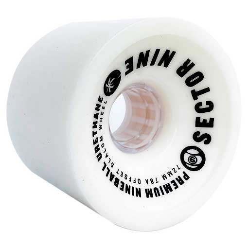 Sector 9 Nine Ball Opaque White 78A Wheels 72mm – The Source Snowboard ...