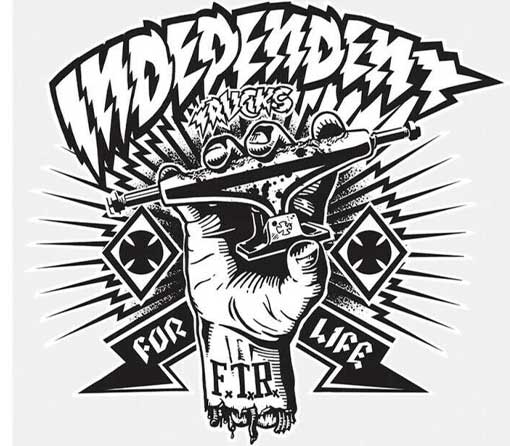 Independent Shredded 5" Sticker – The Source Snowboard & Skate