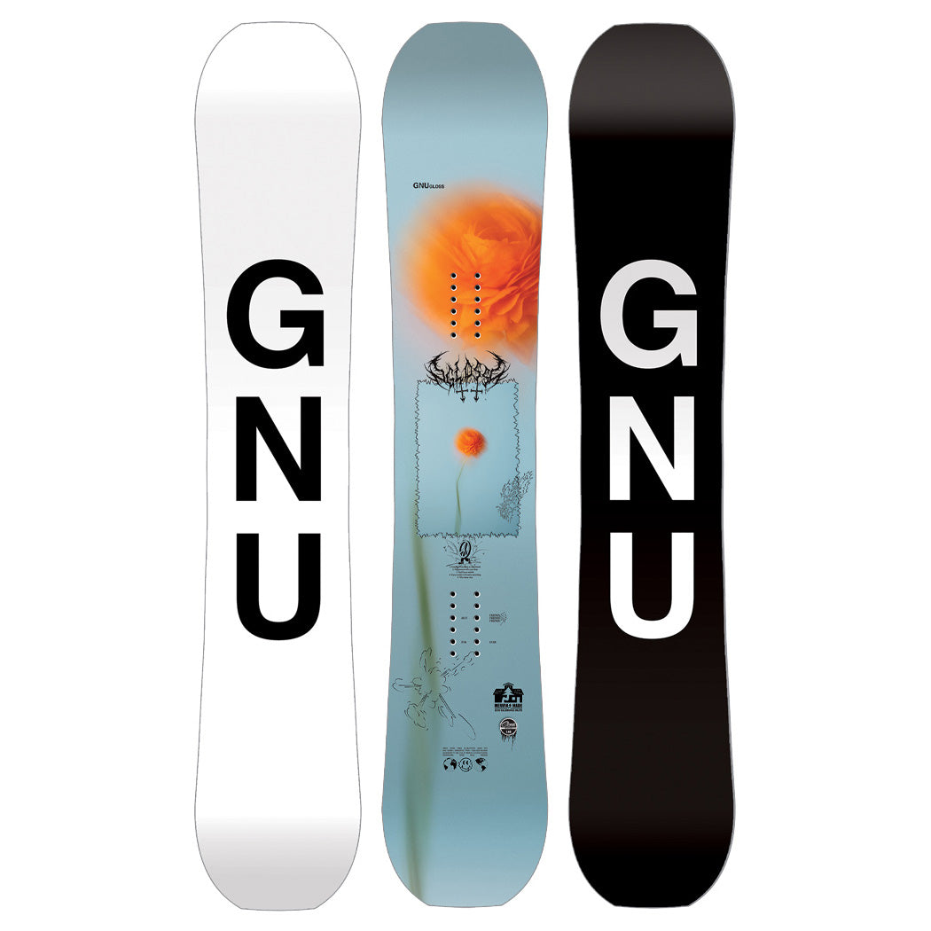 GNU Women's Gloss Snowboard 2025 – The Source Snowboard & Skate