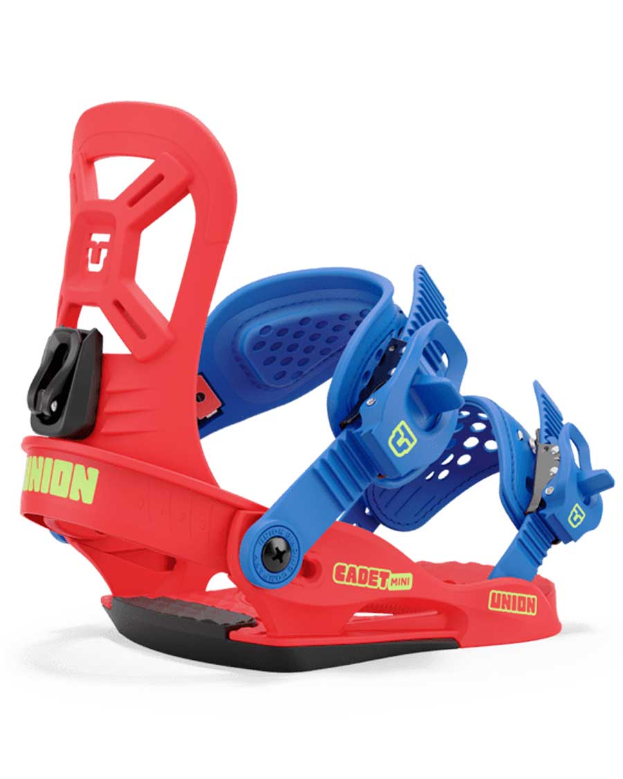 Union Kids' Cadet MINI Binding Red 2025 – The Source Snowboard & Skate