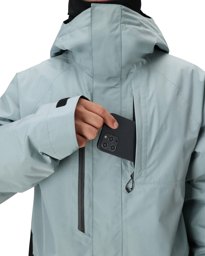 686 Men's Gore-Tex Core Ins Jacket Dusty Marine Colorblock 2026 – The ...