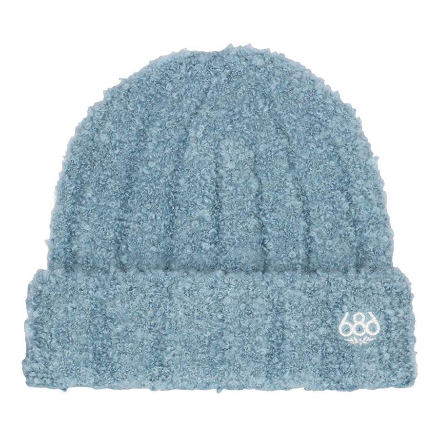 686 Women's Fuzzy Beanie Dusty Marine 2026 – The Source Snowboard & Skate