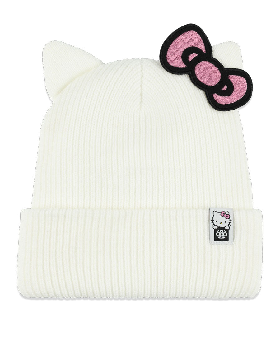 686 Women's Hello Kitty Beanie White 2025 – The Source Snowboard & Skate