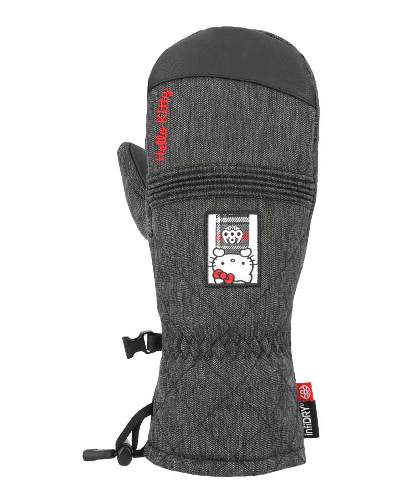 686 Women's Jubilee Mitt Hello Kitty Black Denim 2025 – The Source ...