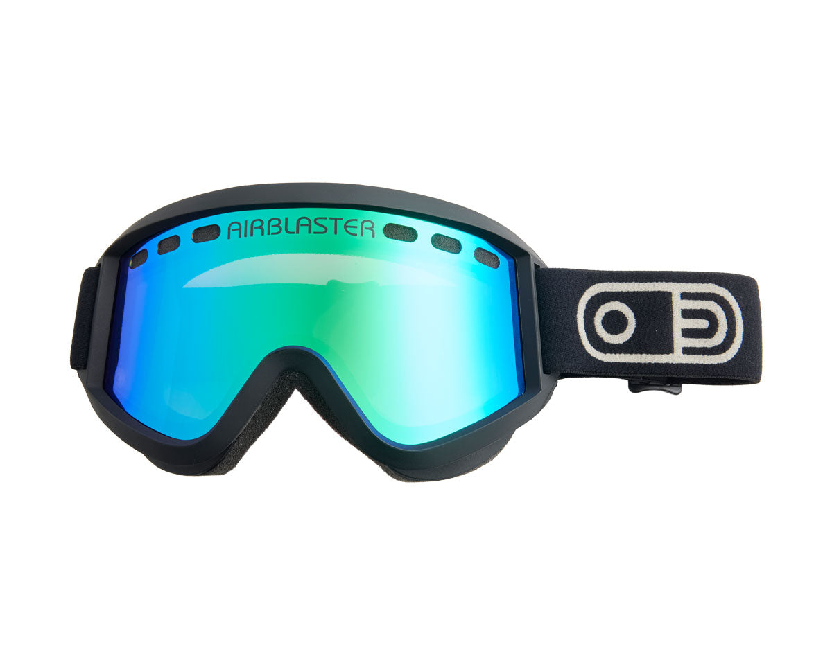 Airblaster Air Goggle Black Matte 2026 – The Source Snowboard & Skate