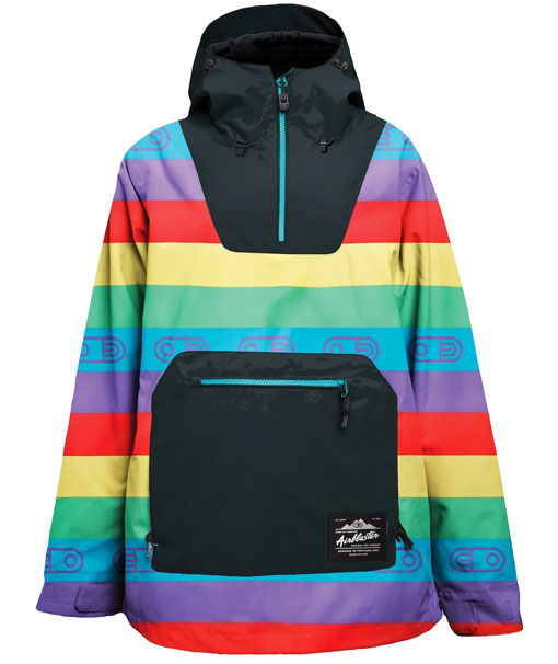 Airblaster Women's Freedom Pullover Rainbow Stripe 2024 – The Source ...