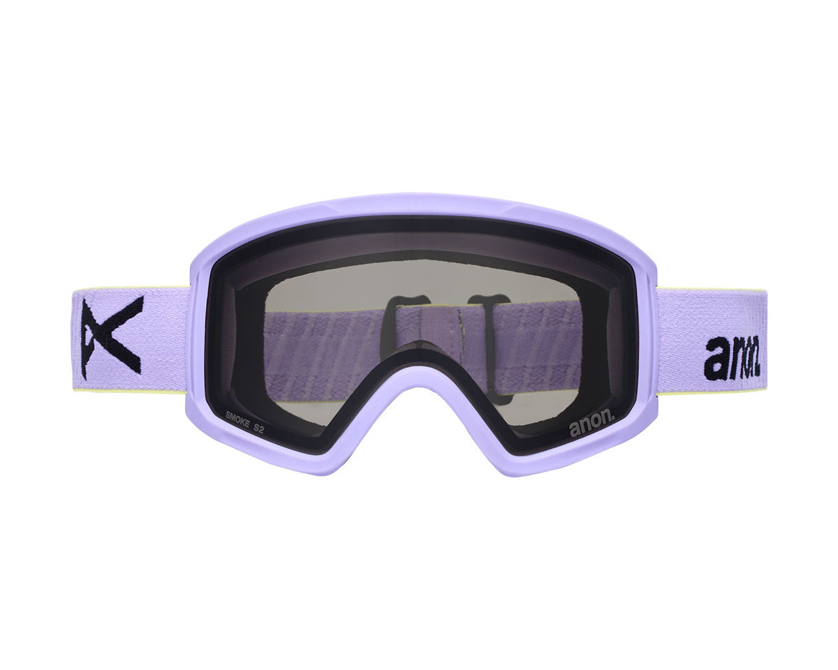 Anon Kids' Tracker 2.0 Goggle Hyper Lilac/Smoke + MFI Face Mask 2026 ...