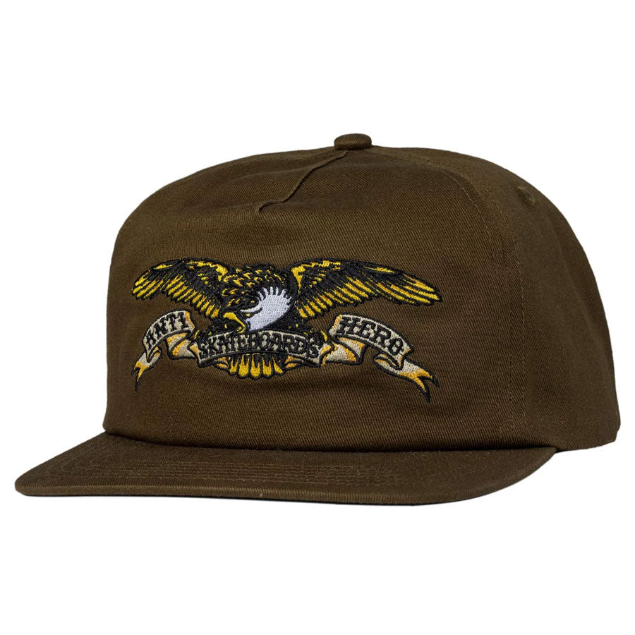 Anti-Hero Eagle Snapback Cap - Brown – The Source Snowboard & Skate