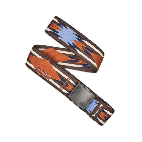 Arcade Ironwood Belt - Med Brown/Bay – The Source Snowboard & Skate