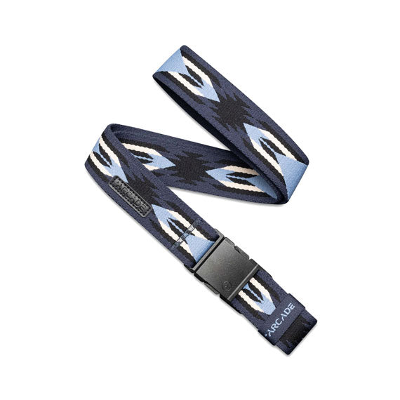 Arcade Ironwood Slim Belt - Sky/Black – The Source Snowboard & Skate
