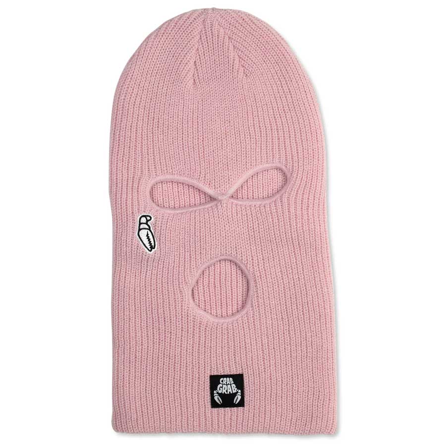 Crab Grab Goon Mask Soft Pink – The Source Snowboard & Skate