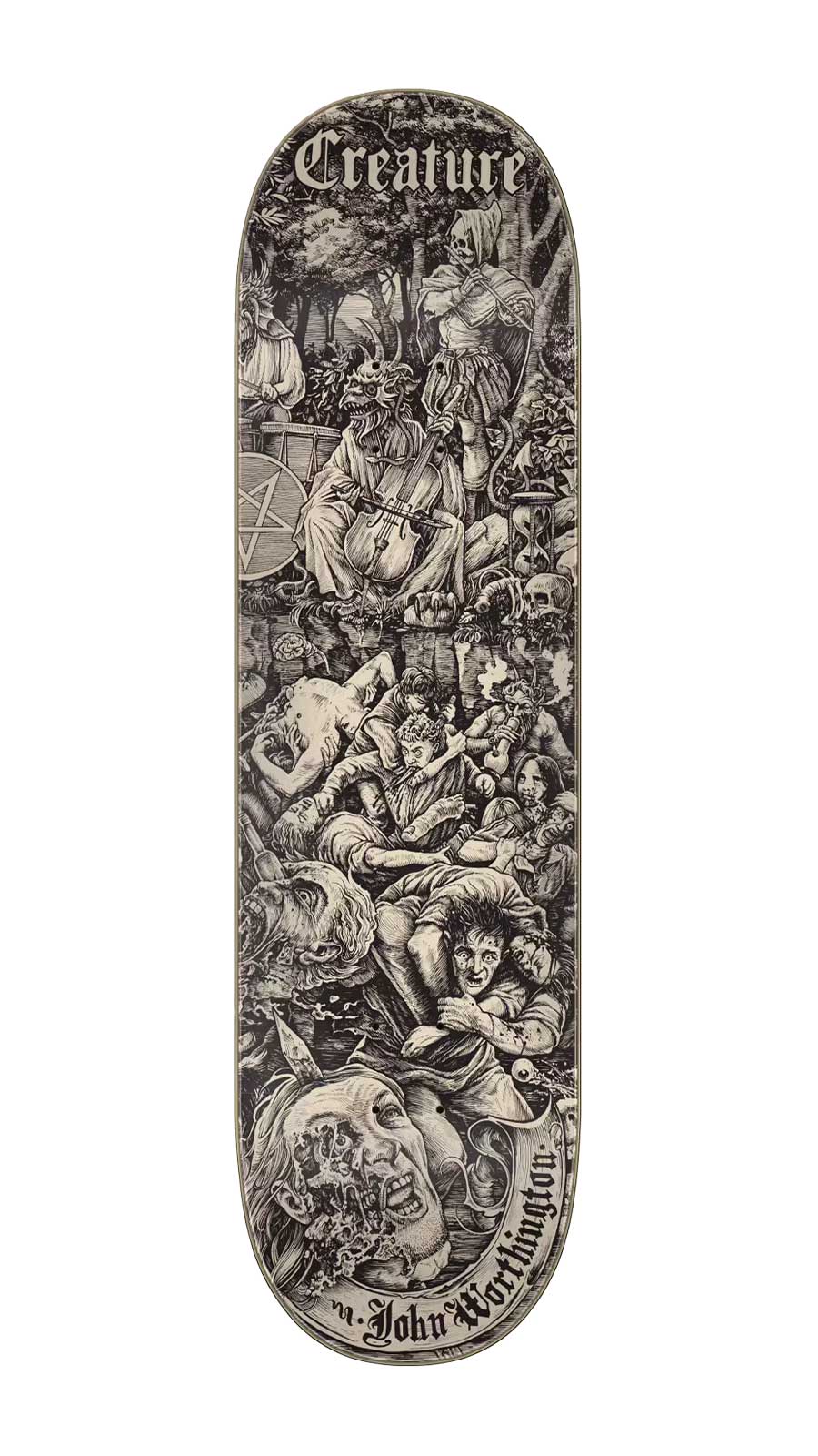 Creature VX Worthington The Lore Deck 8.6" – The Source Snowboard & Skate