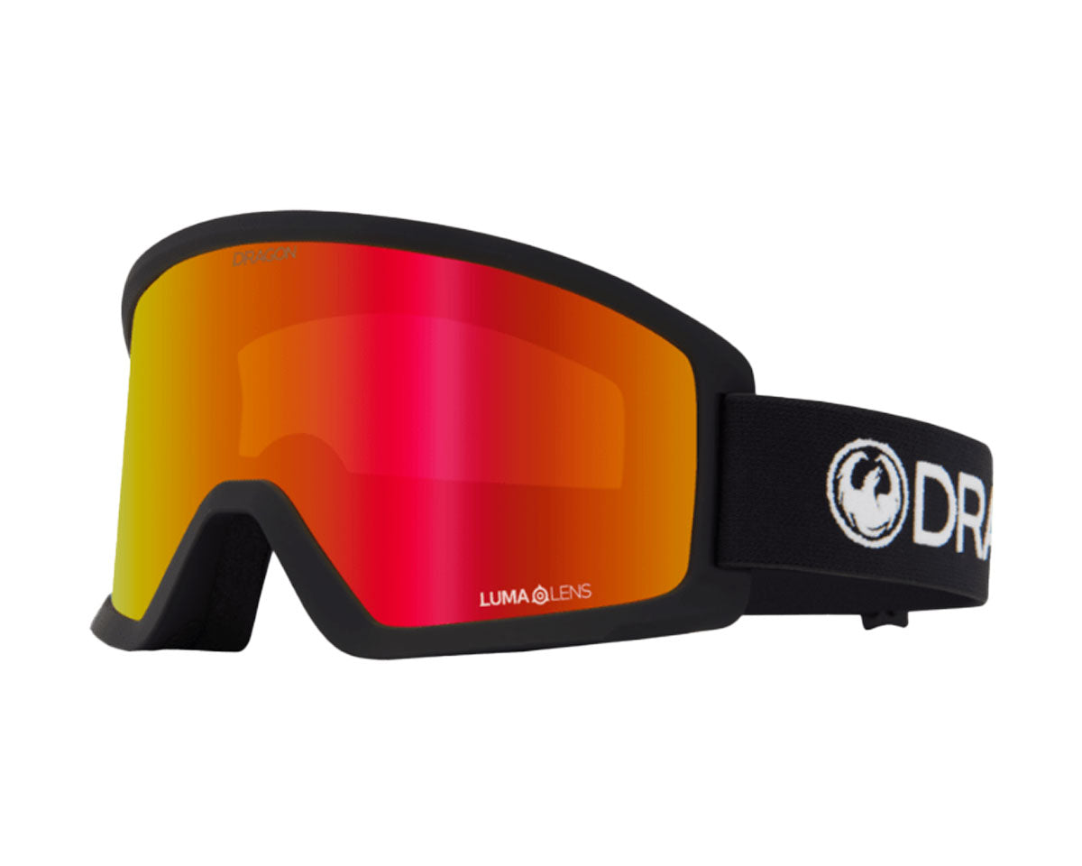 Dragon DX3 OTG Goggle Black/LL Red Ion 2025 – The Source Snowboard & Skate