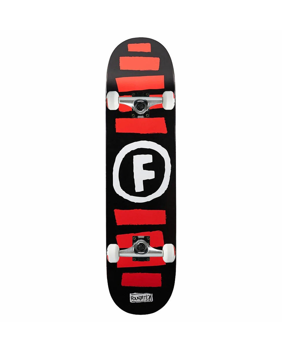 Foundation Doodle Stripe Complete 8" – The Source Snowboard & Skate