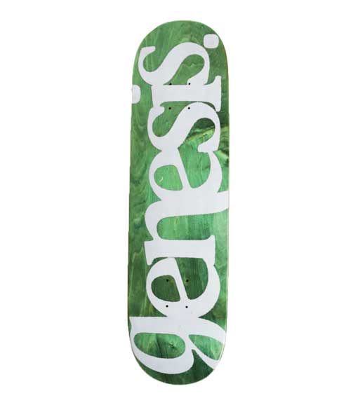 Genesis Genny Text Deck 8.5" – The Source Snowboard & Skate