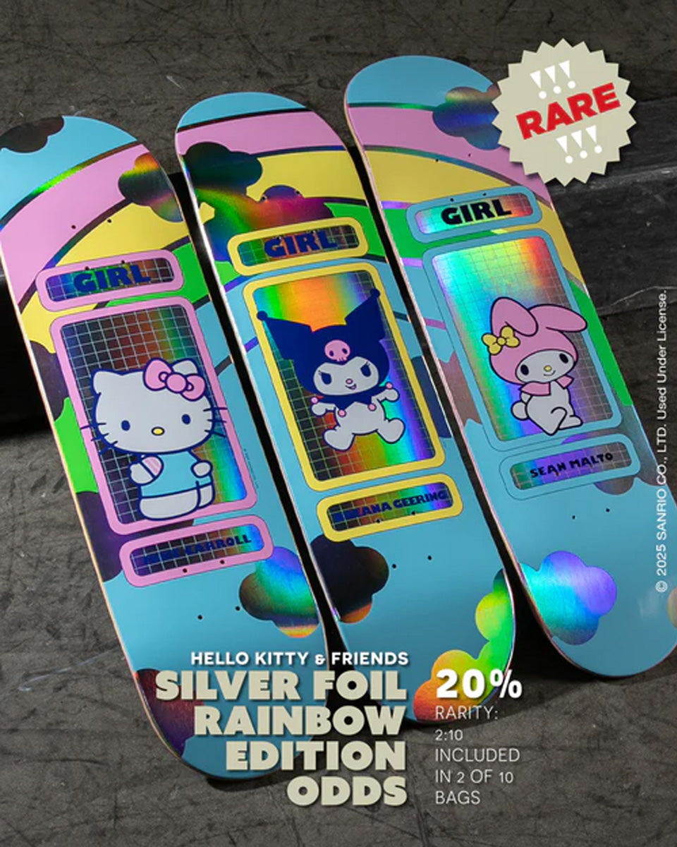 Girl Malto Hello Kitty Rainbow Deck – The Source Snowboard & Skate