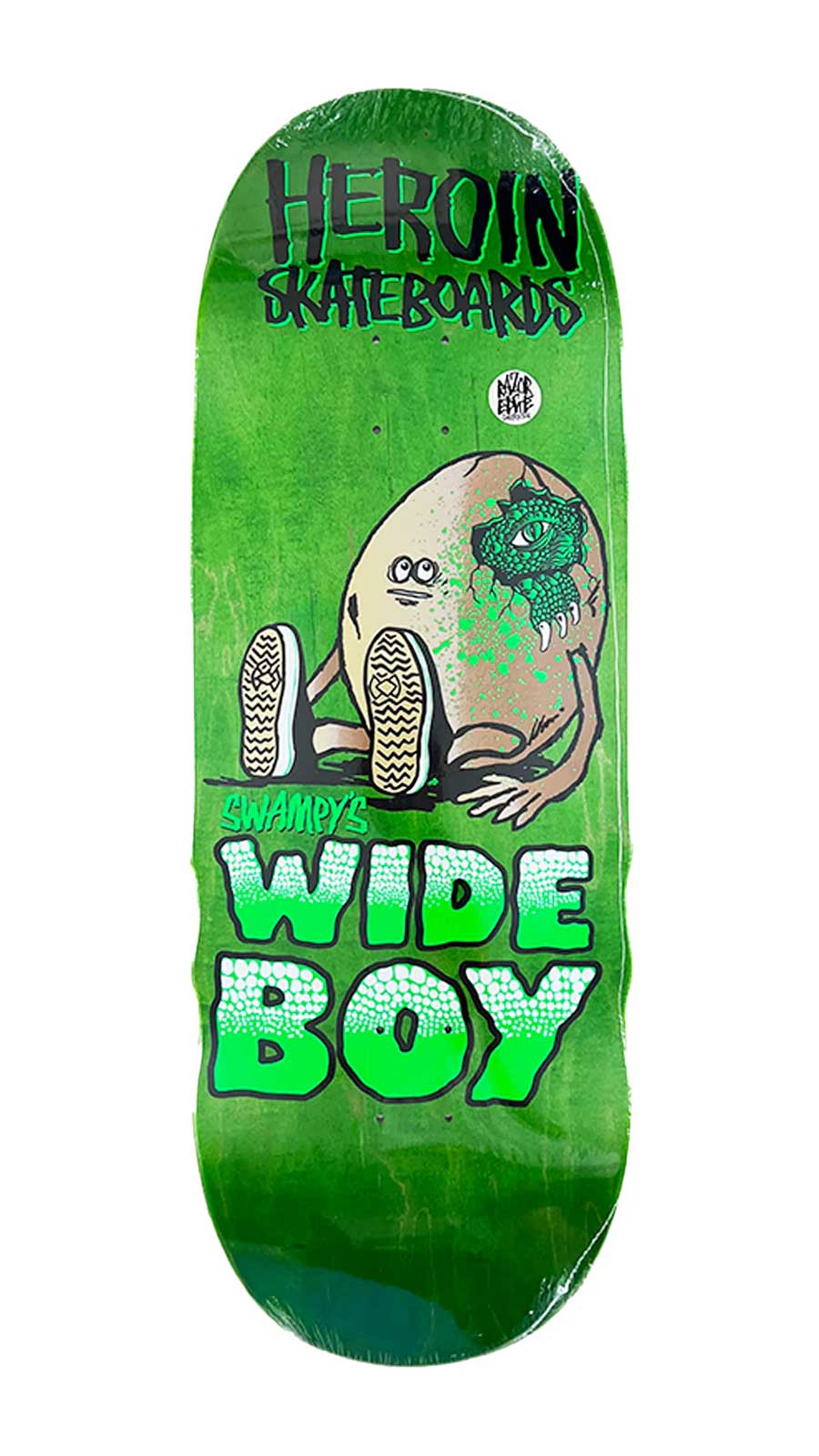 Heroin Swampy's Wide Boy Deck 10.75" – The Source Snowboard & Skate