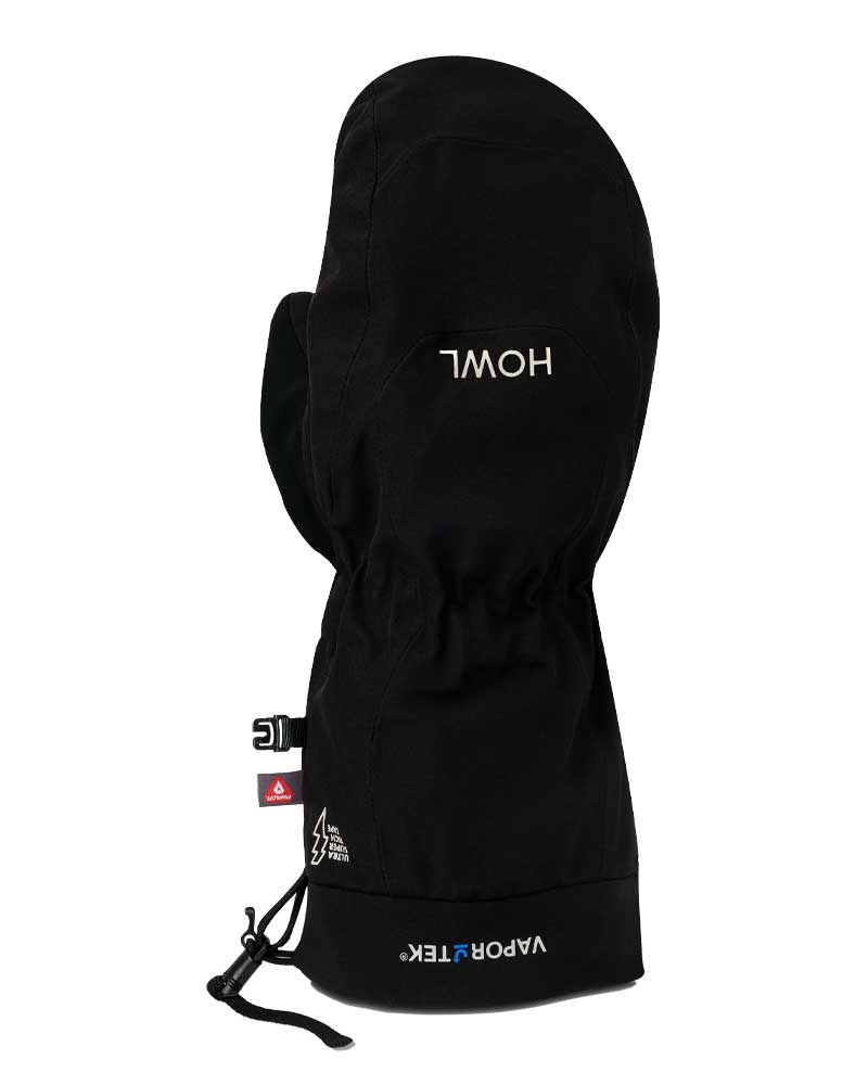 Howl Men's Kuzyk Mitt Black 2025 – The Source Snowboard & Skate