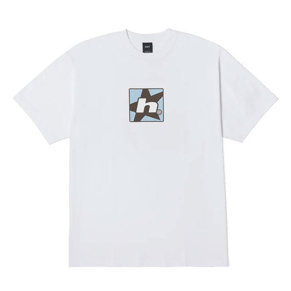 Huff H Star T-Shirt - White – The Source Snowboard & Skate