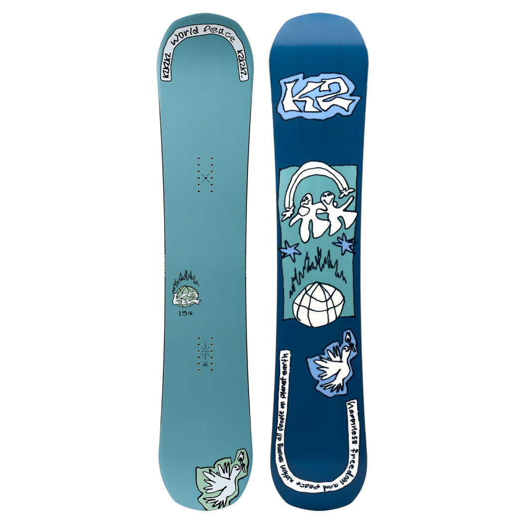 K2 Men's World Peace Wide Snowboard 2026 – The Source Snowboard & Skate