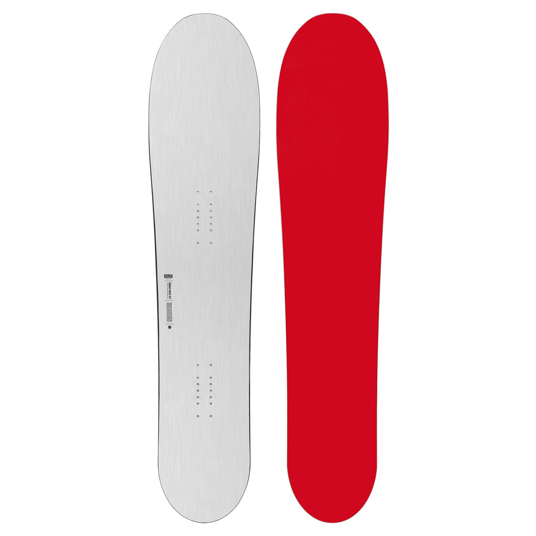 KORUA Shapes Überegg Snowboard Brushed 2026 – The Source Snowboard & Skate