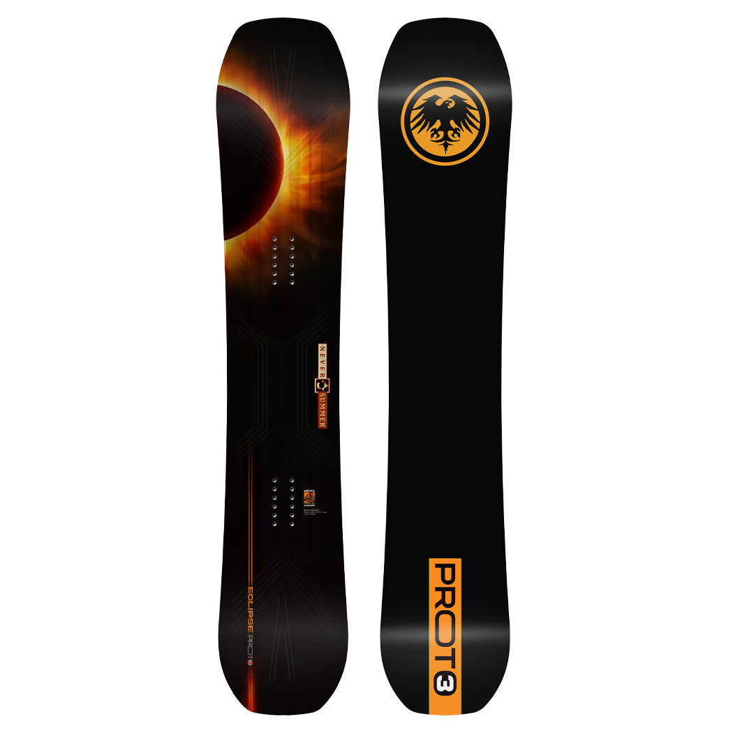 Never Summer Men's Proto T3 Eclipse DF Ultra-Wide Snowboard 2026 – The ...