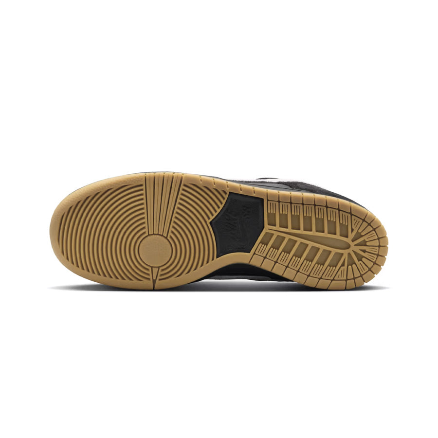 Nike SB Dunk Low Pro Shoe Black/White-Black-Gum Light Brown – The ...