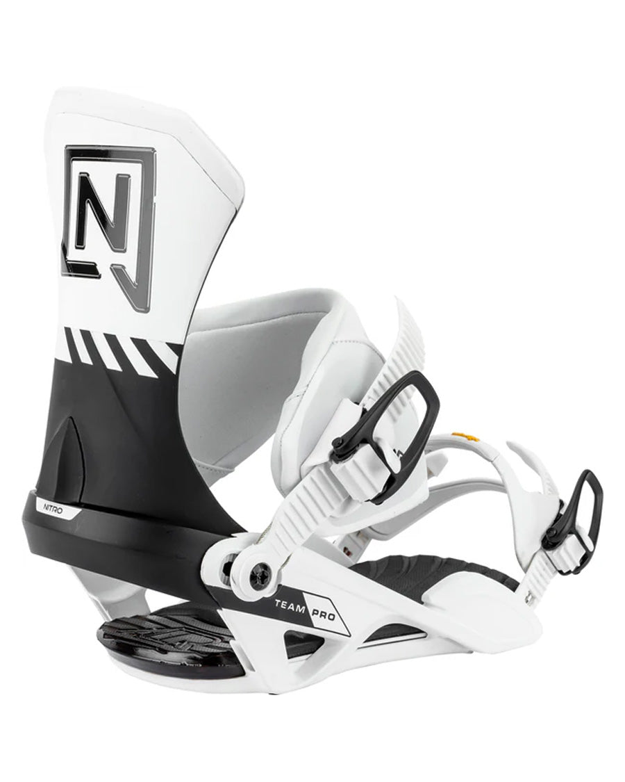 Nitro Men's Team Pro Binding White 2026 – The Source Snowboard & Skate