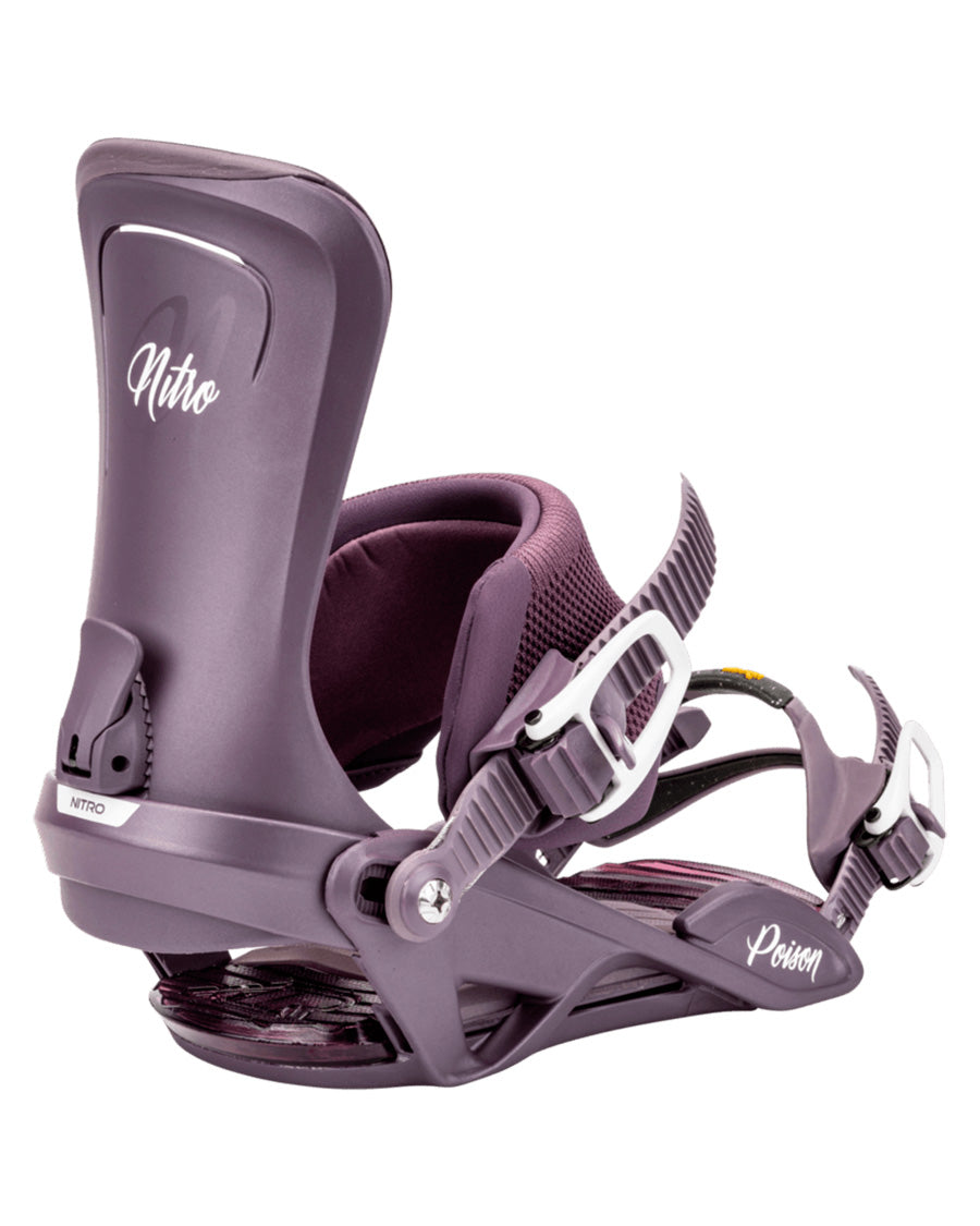 Nitro Women's Poison Binding Deep Purple 2025 – The Source Snowboard ...