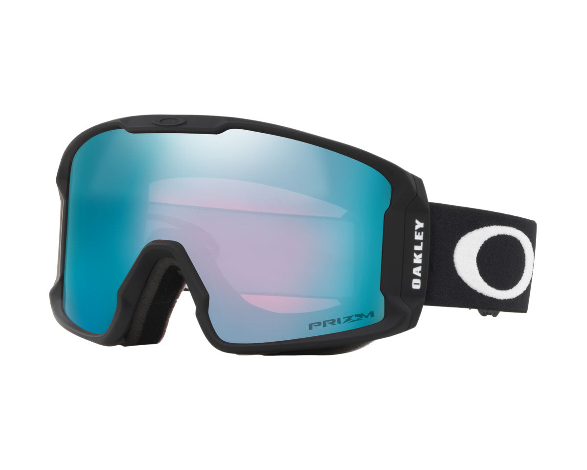 Oakley Line Miner L Goggle Matte Black/Prizm Snow Sapphire Iridium 202 ...