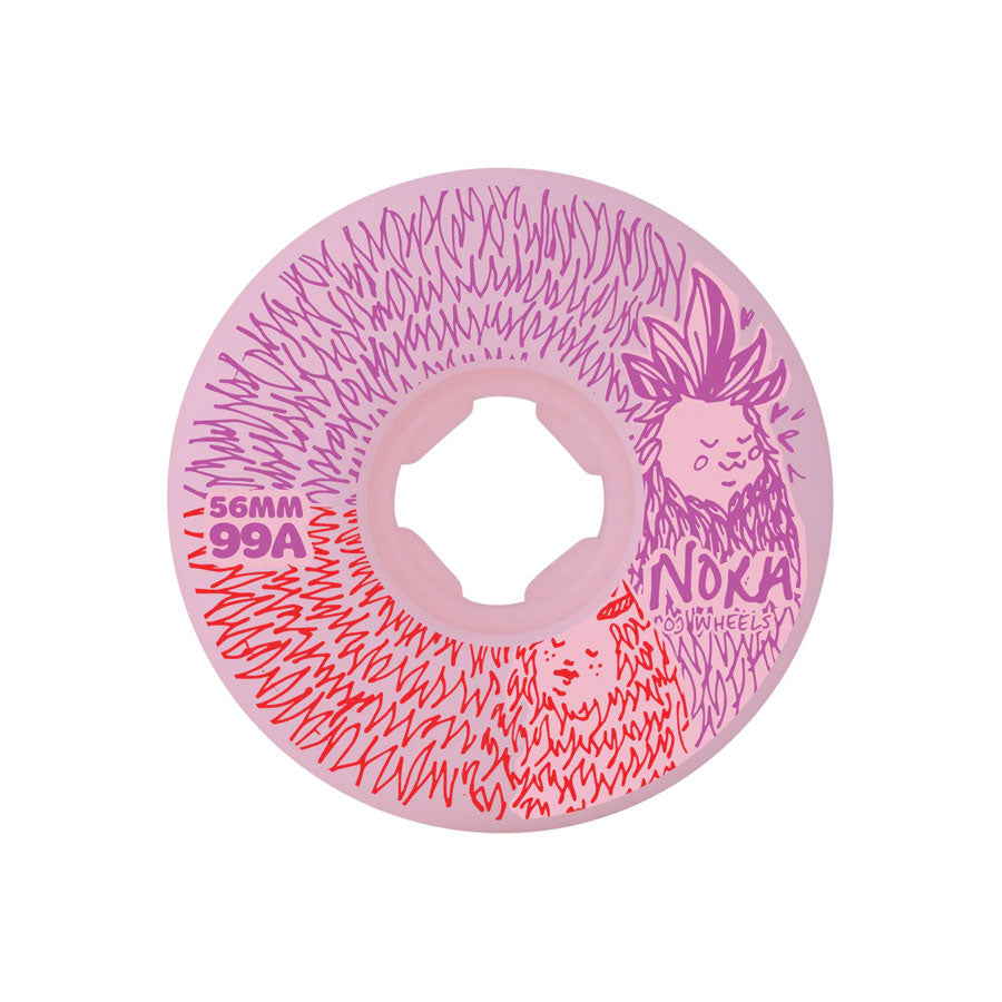 Ojs Nora Vasconcellos Friends Chubbies Prp/ Wht Swirl 99A Wheels 56mm ...