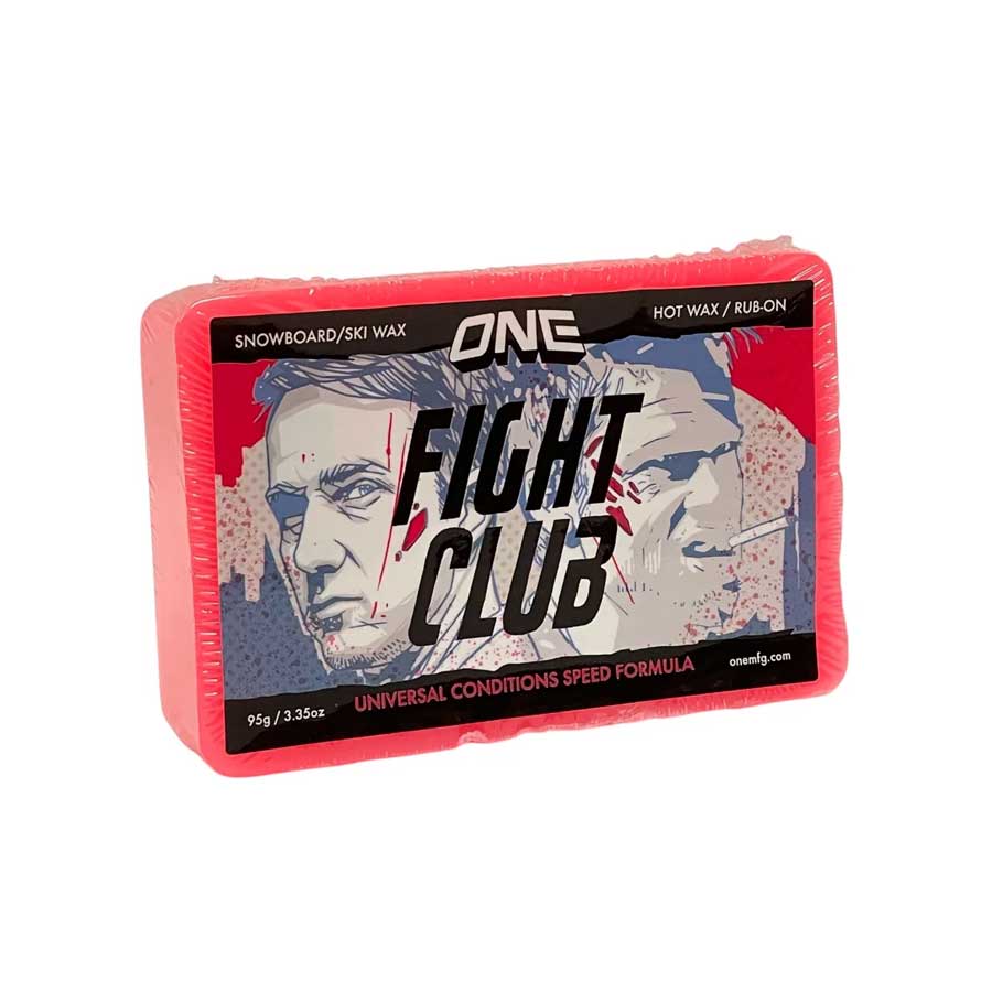 One Mfg Wax Shape Shifter Fight Club – The Source Snowboard & Skate