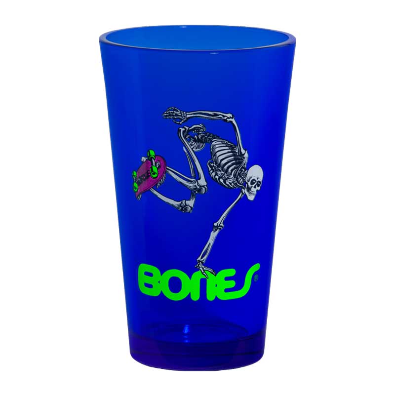 Powell Peralta Skateboard Skeleton Blacklight Pint Glass – The Source ...