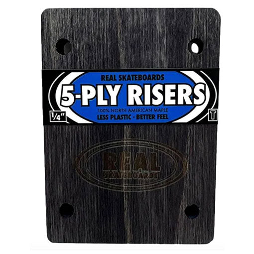Real 5-Ply Wood Risers Thunder – The Source Snowboard & Skate