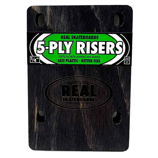 Real 5-Ply Wood Risers Venture – The Source Snowboard & Skate
