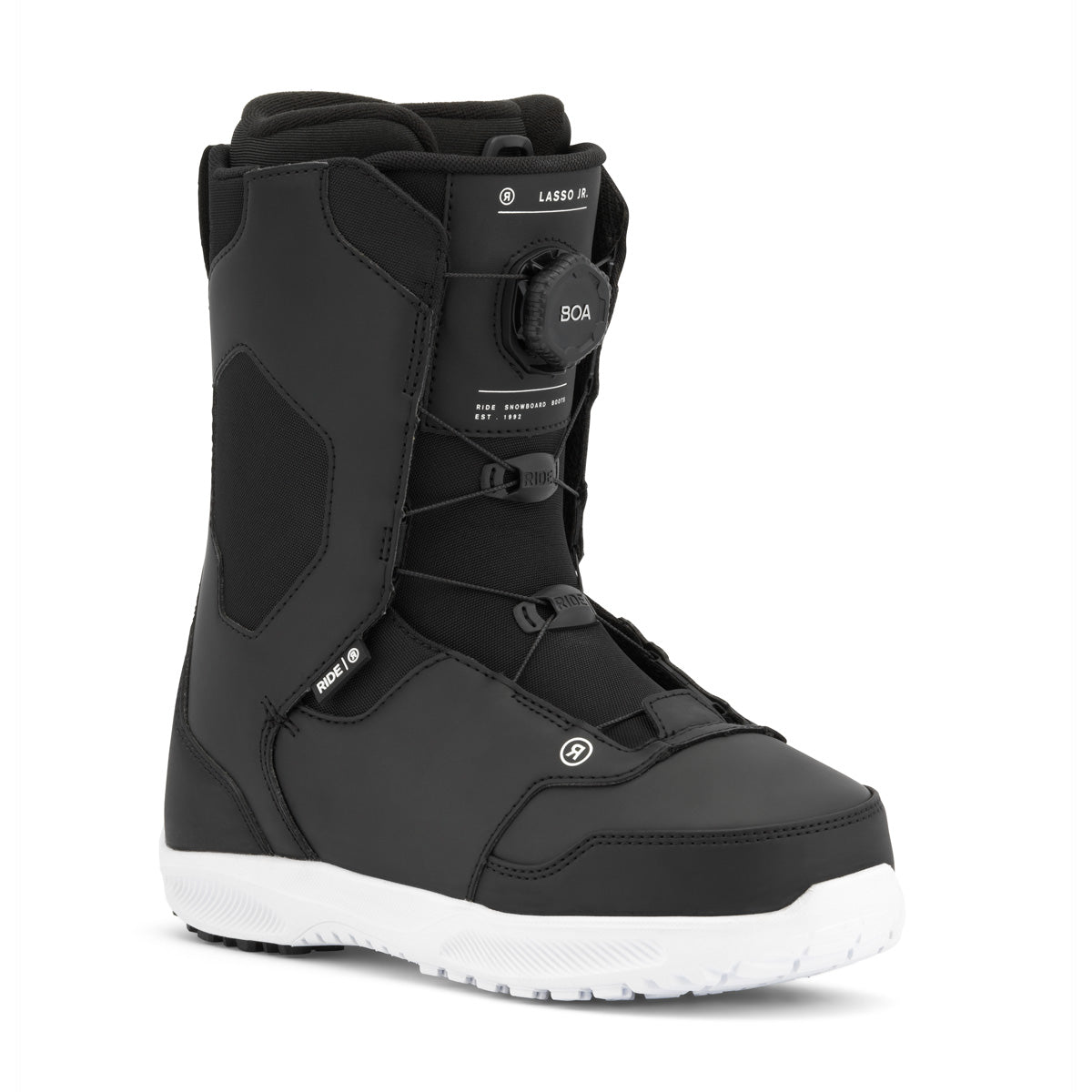 Ride Kids' Lasso Jr Boot Black 2026 – The Source Snowboard & Skate