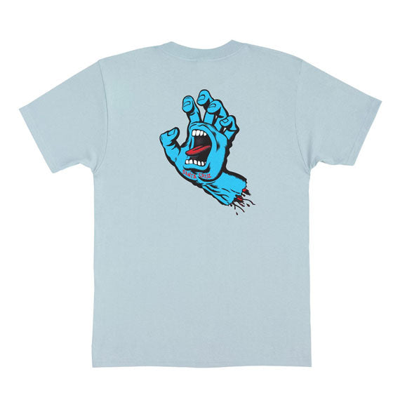 Santa Cruz Screaming Hand T-Shirt - Gogy Good Grey – The Source ...