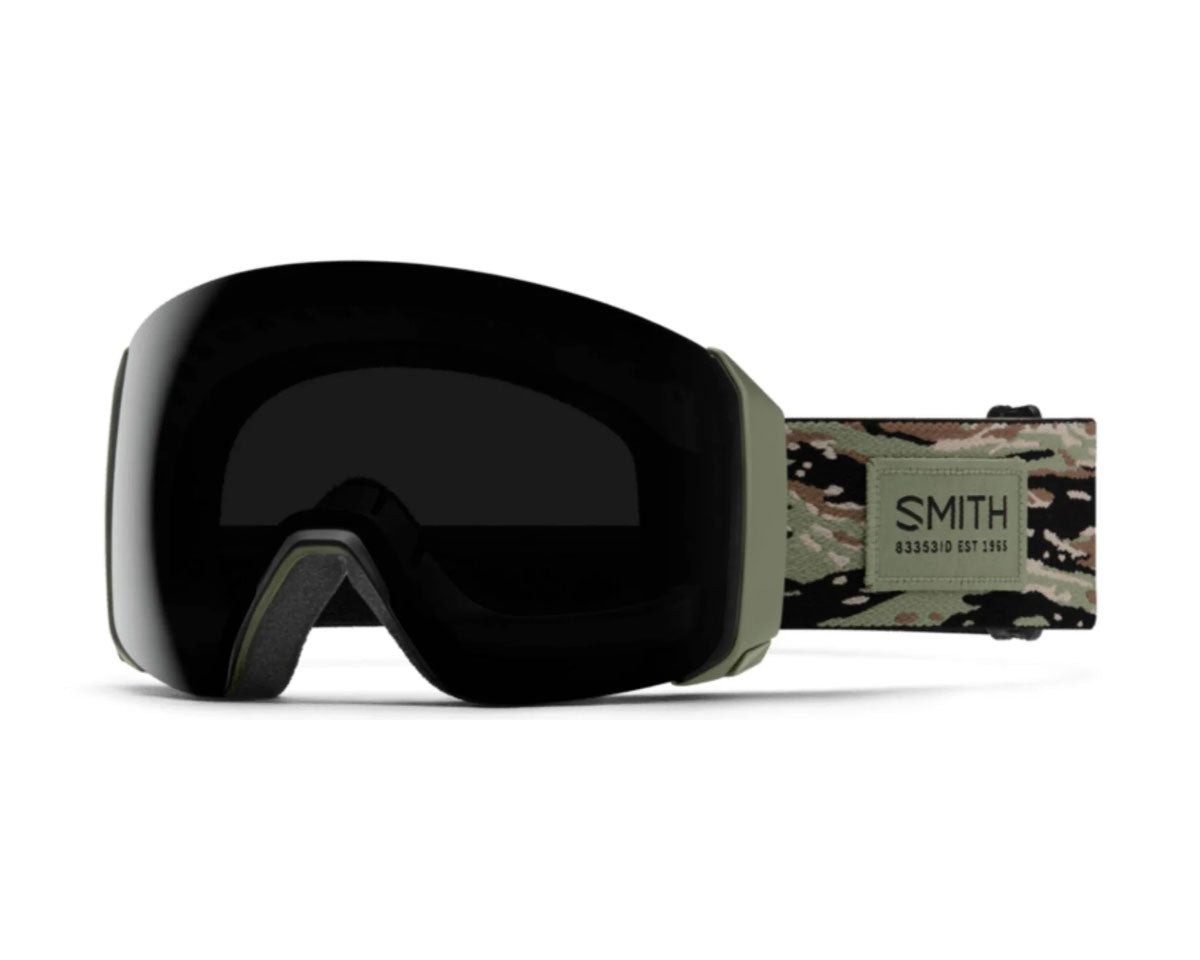 Smith 4D Mag XL Goggle Eye of the Tiger - ChromaPop Sun Black + Bonus ...
