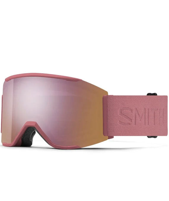 Smith Squad Mag Goggle - Chalk Rose/ChromaPop Everyday Rose Gold Mirro ...