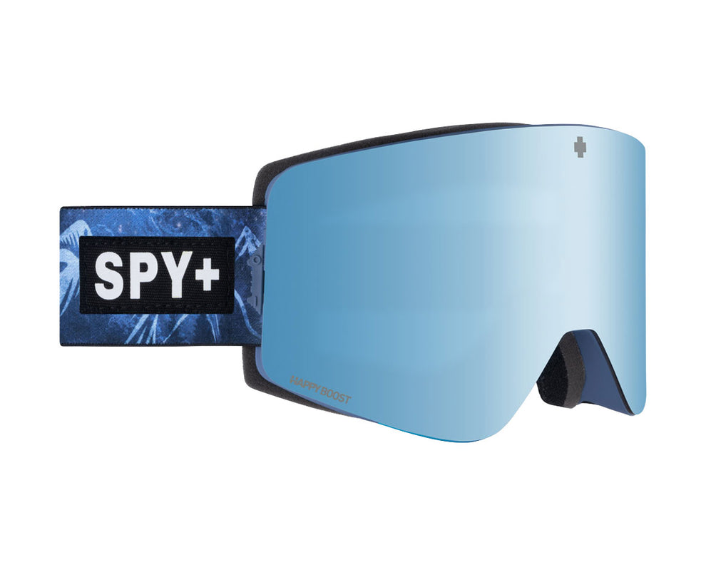 Spy Marauder Goggle Chris Rasman/Happy Boost Ice Blue Mirror + Bonus L ...