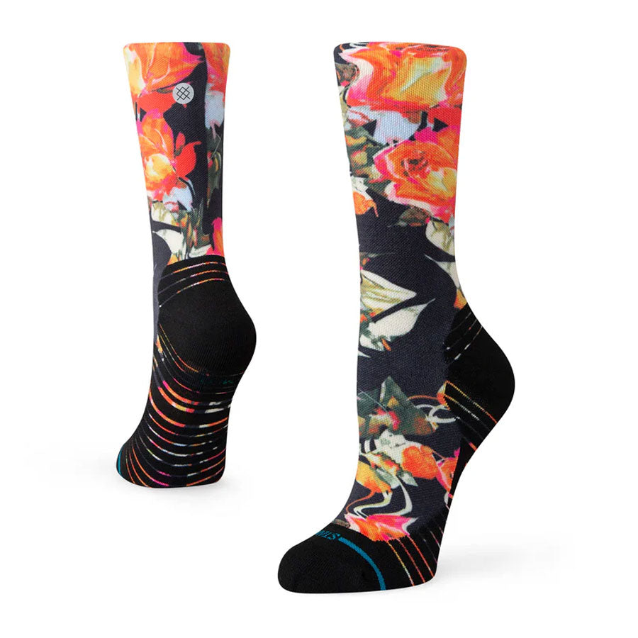 Stance Women's Run Torque Light Crew Sock Black – The Source Snowboard ...