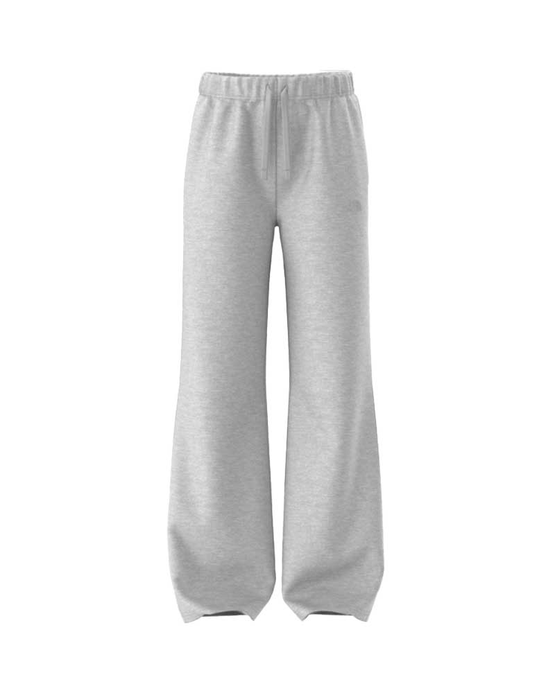 The North Face Kids' Camp Fleece Wide Leg Pant TNF Light Grey Heather ...