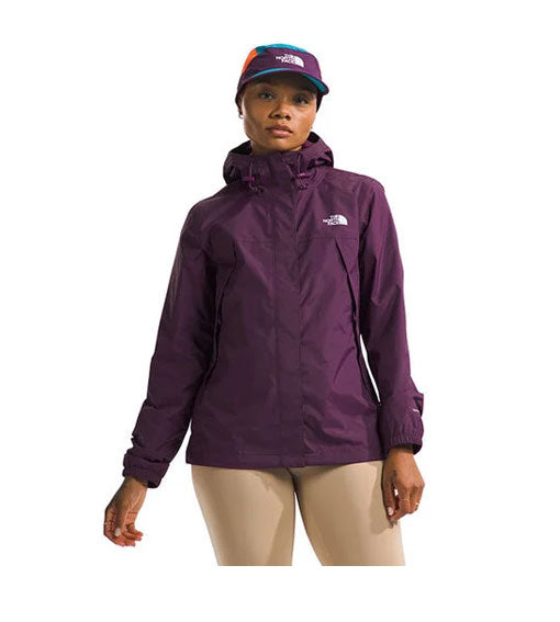 The North Face Women's Antora Rain Hoodie Black Currant Purple – The ...