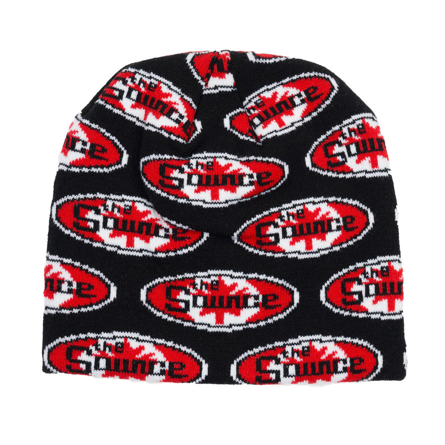 The Source Canal Street Skullcap Beanie Leaf Print – The Source ...