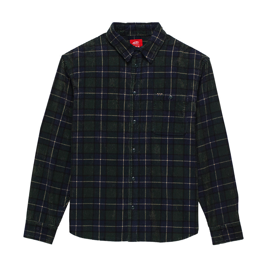 Vans Ave Long Sleeve Woven - Scarab – The Source Snowboard & Skate