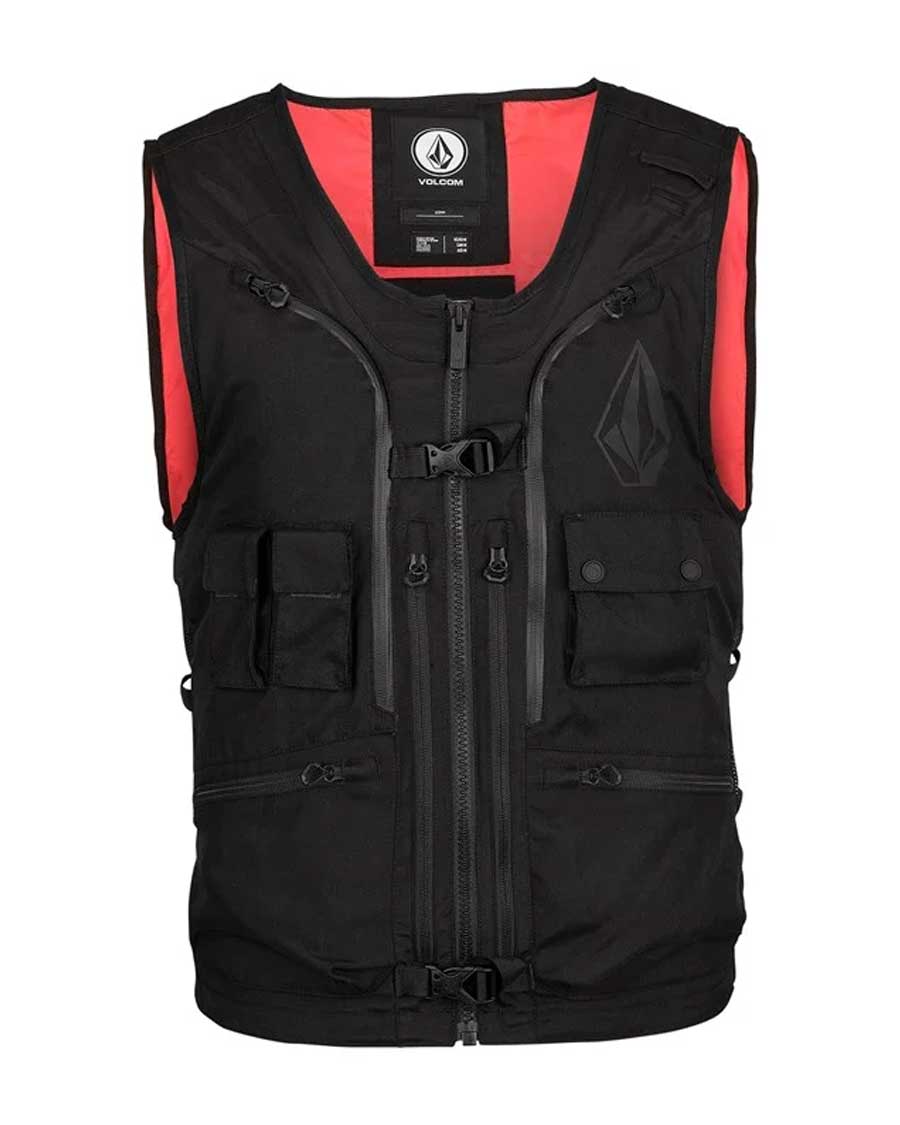 Volcom Men's Iguchi Slack Vest Black 2026 – The Source Snowboard & Skate