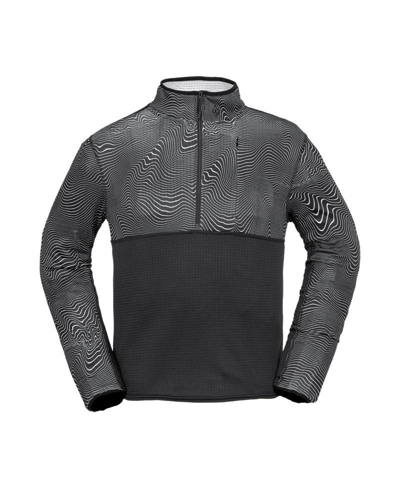 Volcom Men's Gridlock Mock Neck Black Print 2025 – The Source Snowboard ...