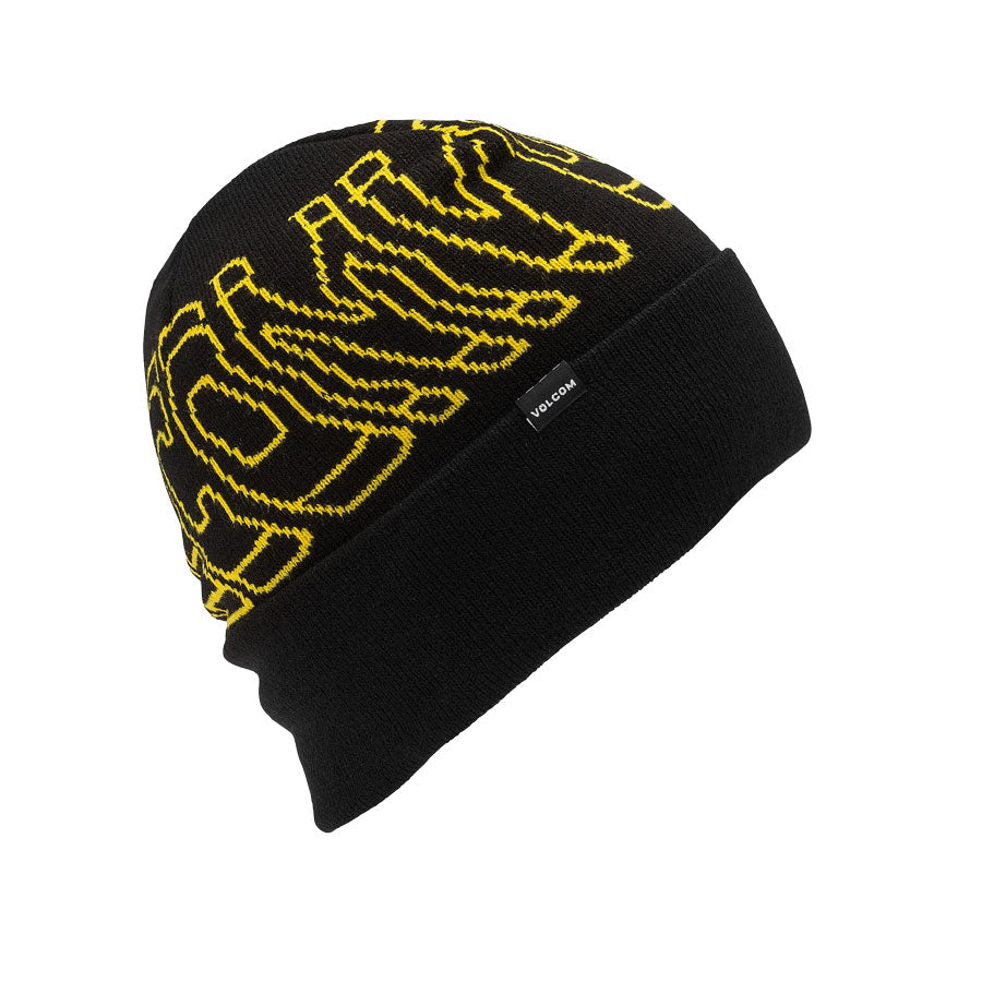 Volcom Stone Funk Beanie Black 2026 – The Source Snowboard & Skate