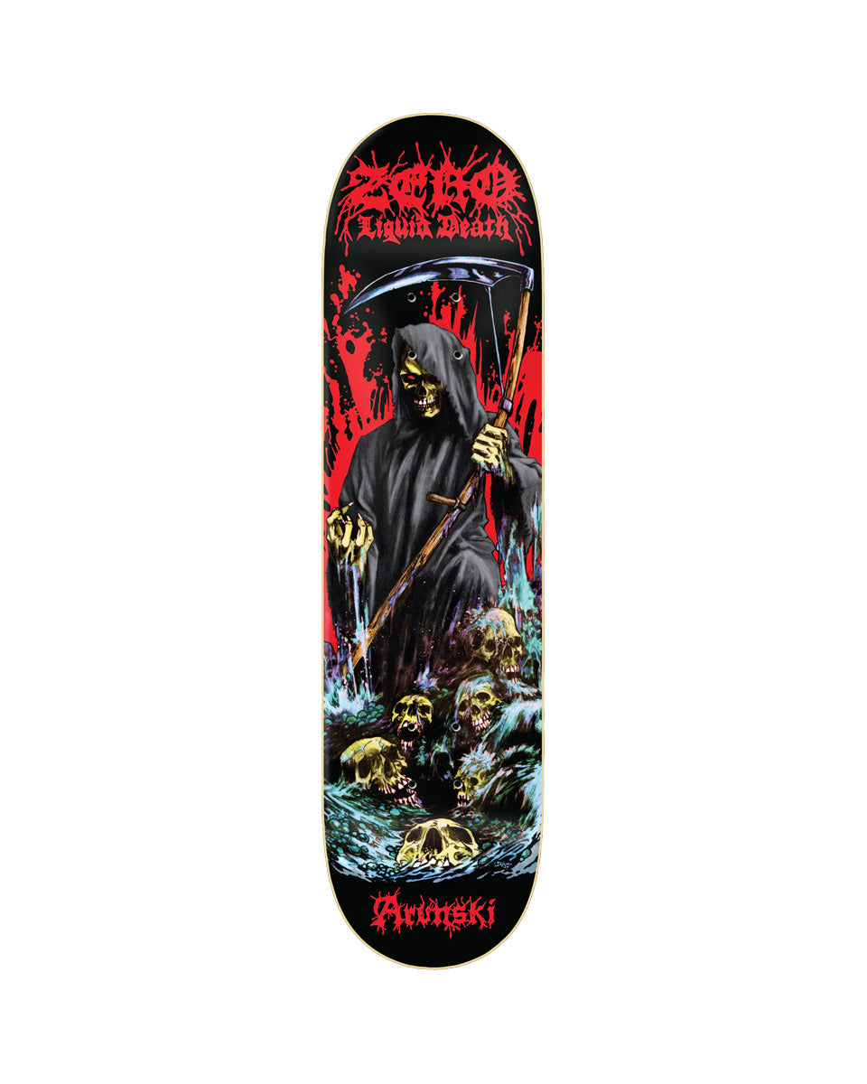 Zero New Pro Liquid Death Deck 8.25" – The Source Snowboard & Skate