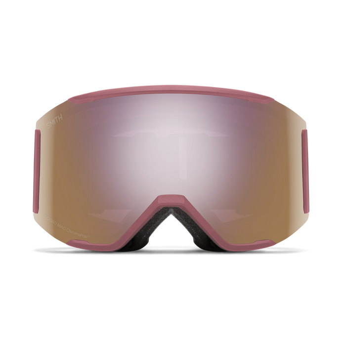 Smith Squad Mag Goggle - Chalk Rose/ChromaPop Everyday Rose Gold Mirro ...